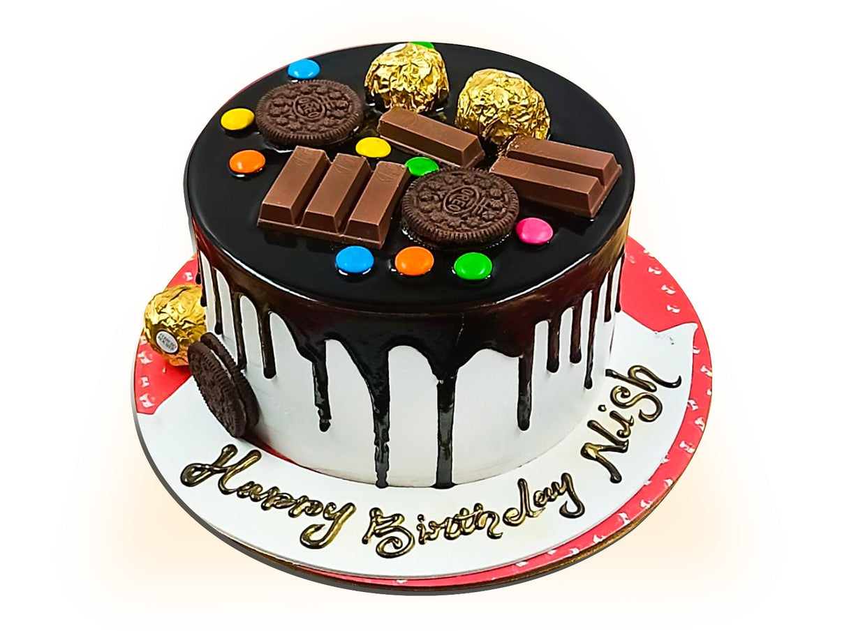 Indulge in Delight: Choco Oreo Kitkat Cake | WarmOven